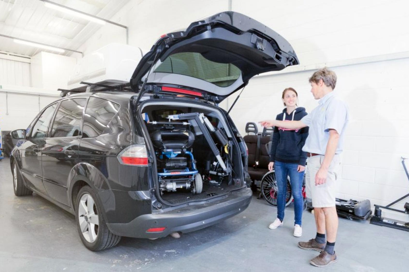 Disabled Car Adaptations, Scooter Hoists | Leicester - Des Gosling Mobility